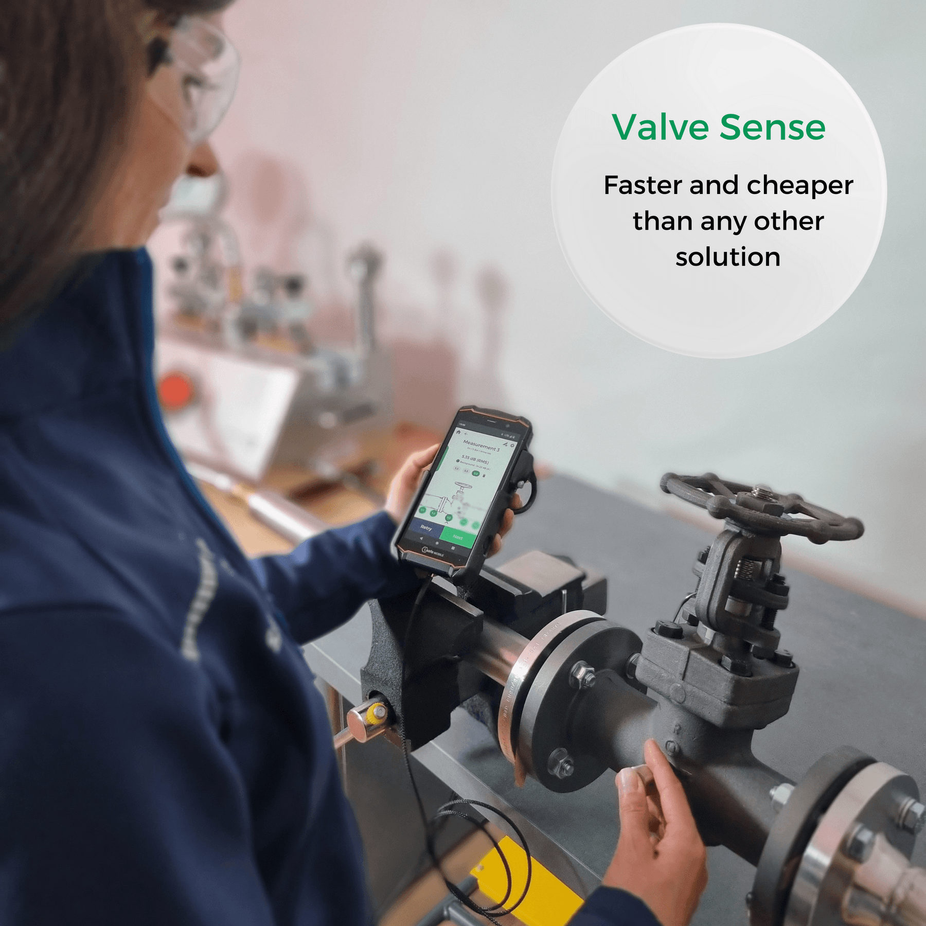 Valve Sense - the first mobile and smart inspection system for leak ...